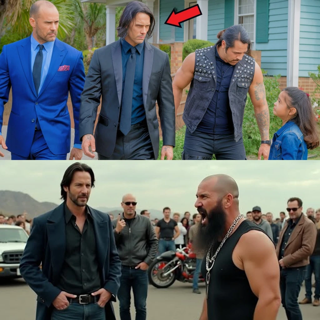 A Biker Attacked a Girl—Then Jason Statham and Keanu Reeves Stepped In and Changed Everything - News