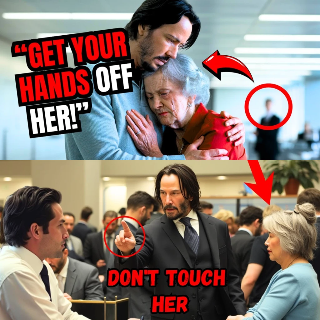 Old Woman Humiliated At Bank Staff Paralyzed When Keanu Reeves Arrives ...