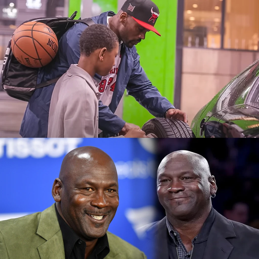 Young Black Boy Helps Michael Jordan with Flat Tire—What Happened Next ...