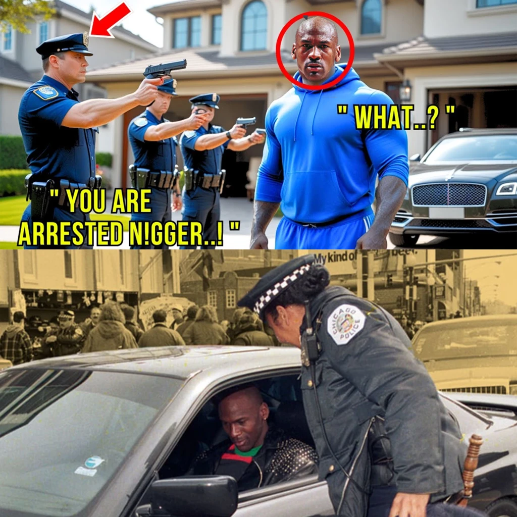 Police Pull Guns on Michael Jordan in His Own Driveway, What He Did ...