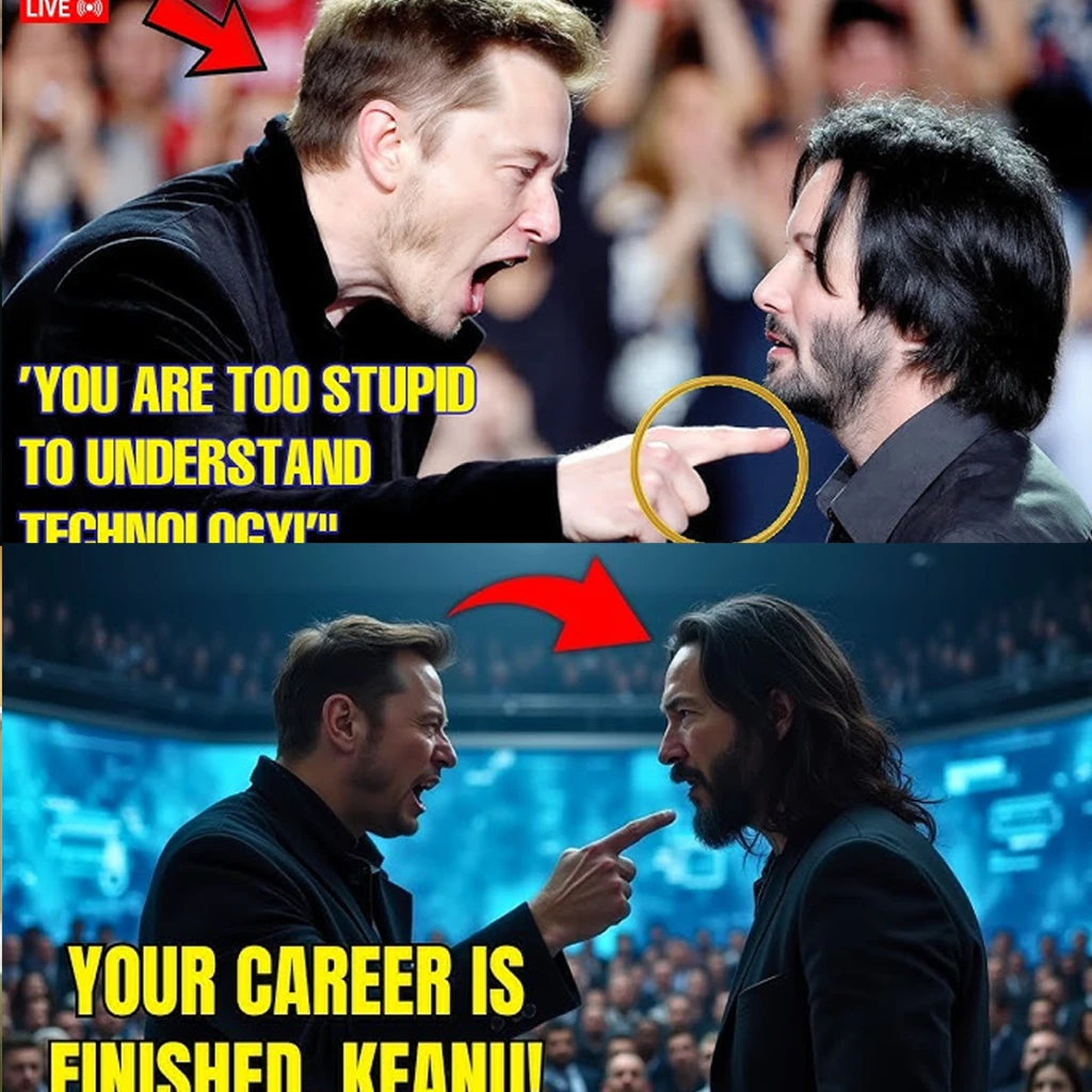 Elon Musk CHALLENGES Keanu Reeves – Instantly HUMILIATED on Live TV! - News