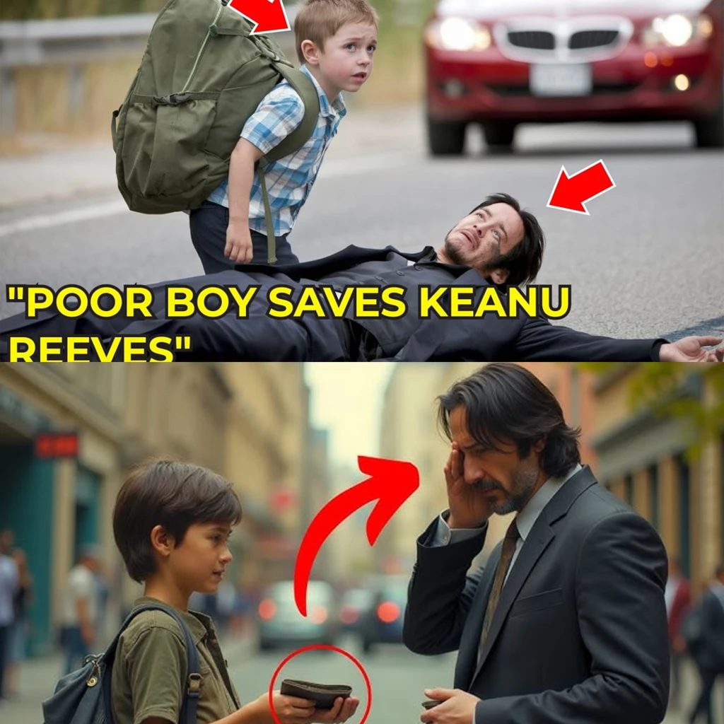 Poor Boy Saves Keanu Reeves, Unknowingly Helping a Heroic Heiress with ...