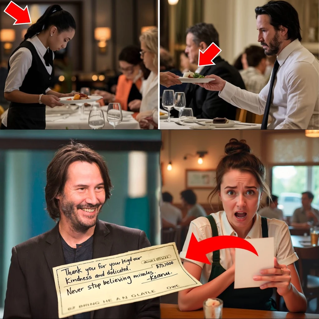 Keanu Reeves Leaves a Waitress in Tears – The Tip That Changed Her Life ...