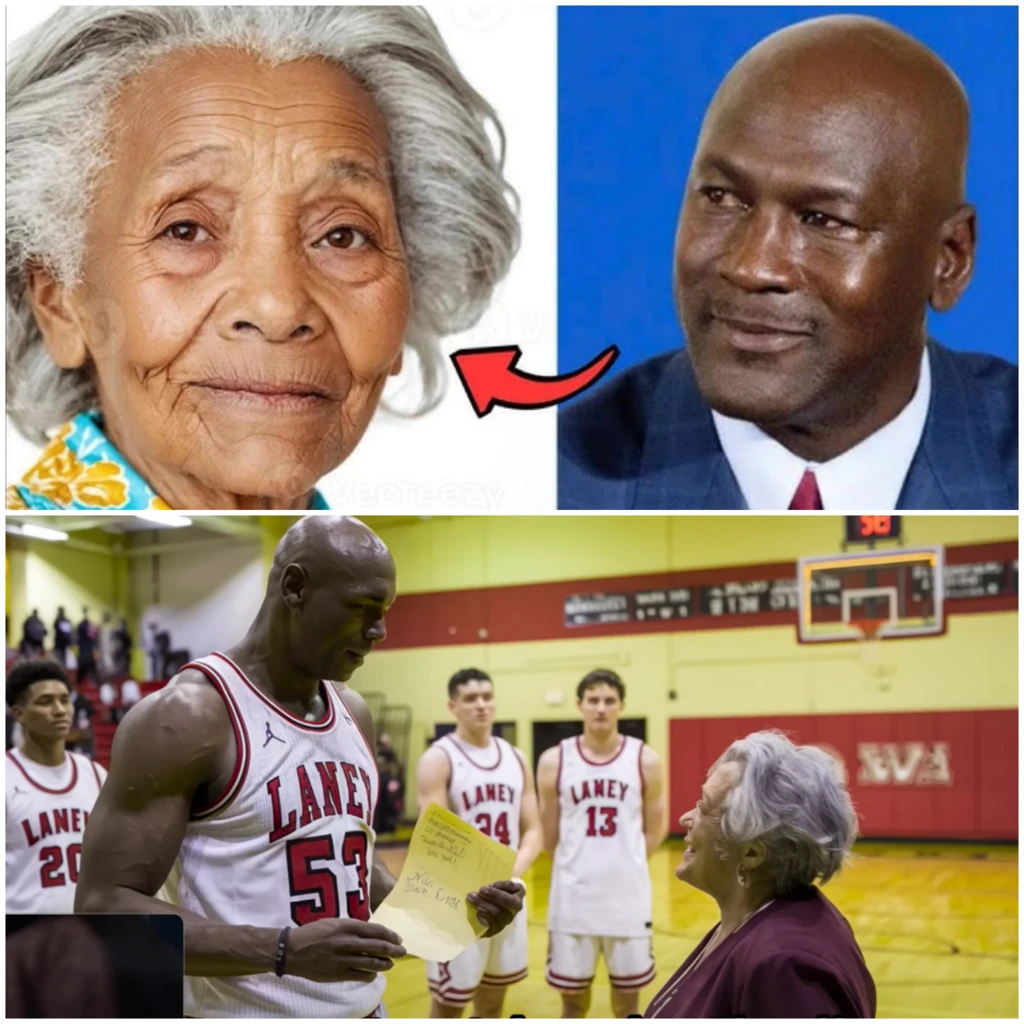 Michael Jordan Visits School Where He Once Struggled - Teachers Break ...