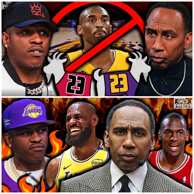 Gil's Arena BATTLES Stephen A Over Kobe's Goat Status - News