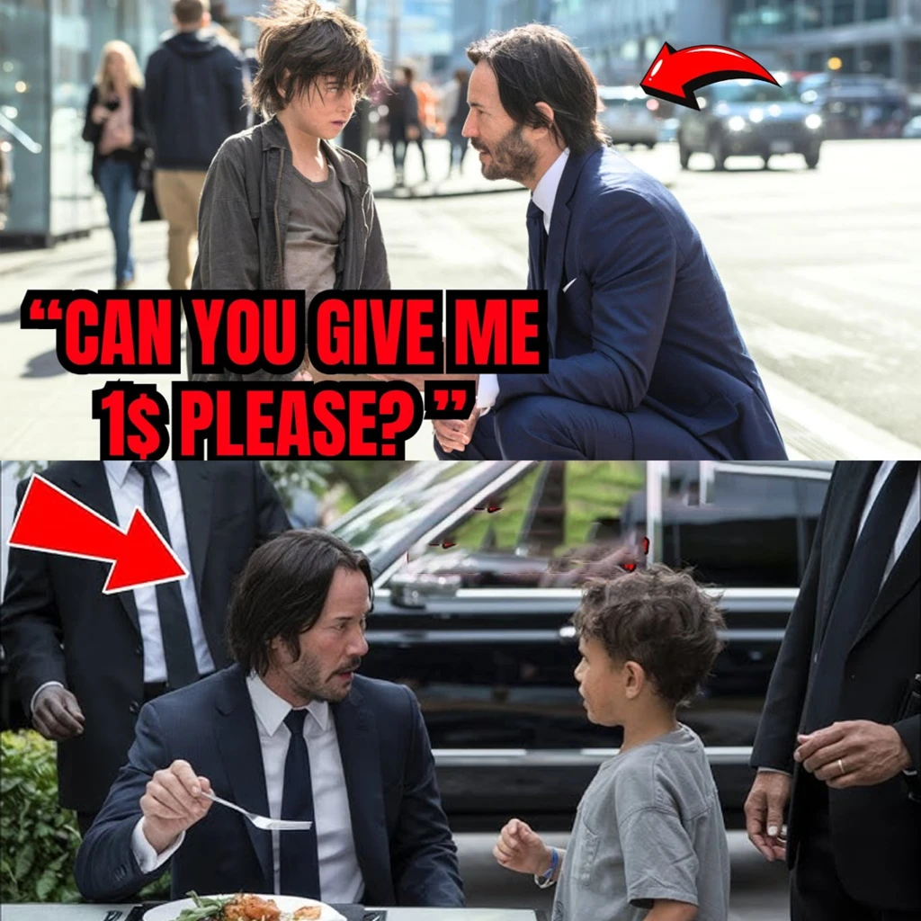 Homeless Boy Asks Keanu Reeves, Can You Give Me $1—His Response Is Shocking! - News