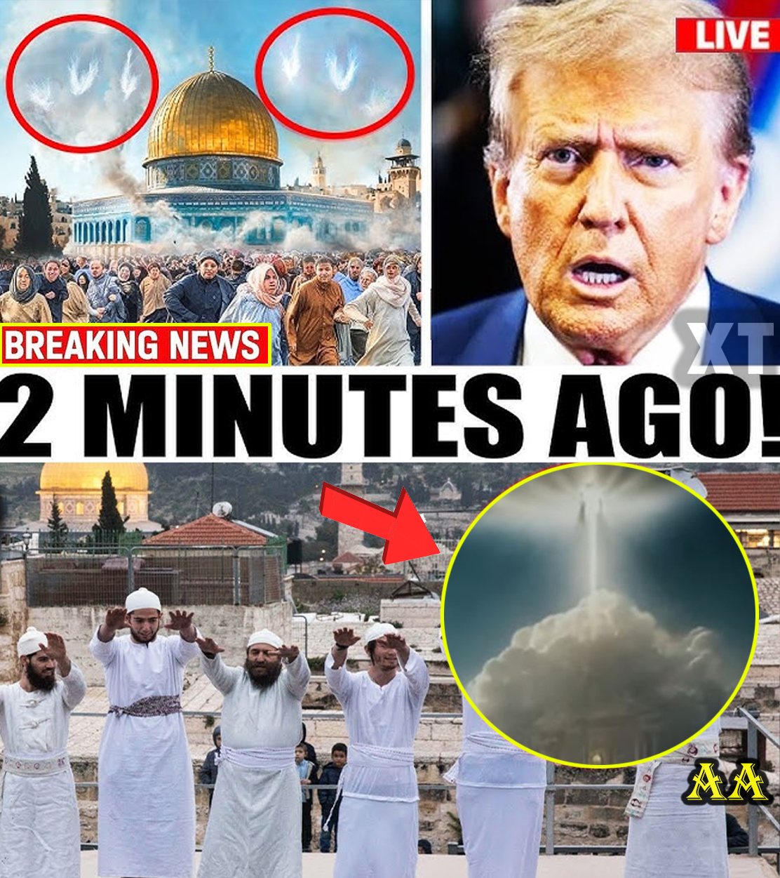 A MIRACLE HAS HAPPENED! Jesus and the Angel Army appear in JERUSALEM! A ...