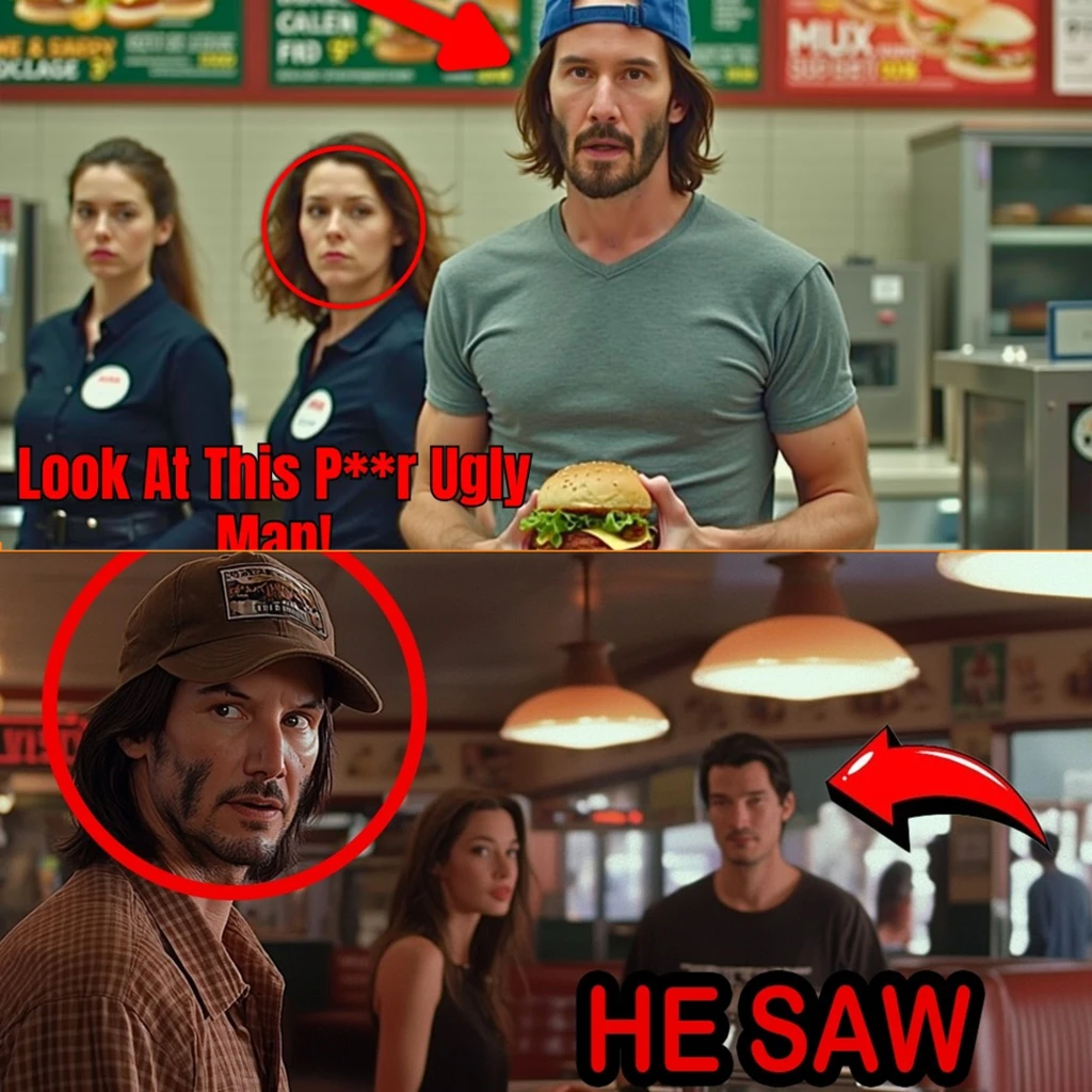 Keanu Reeves Buys A Sandwich Undercover At His Own Diner, Shocked by ...