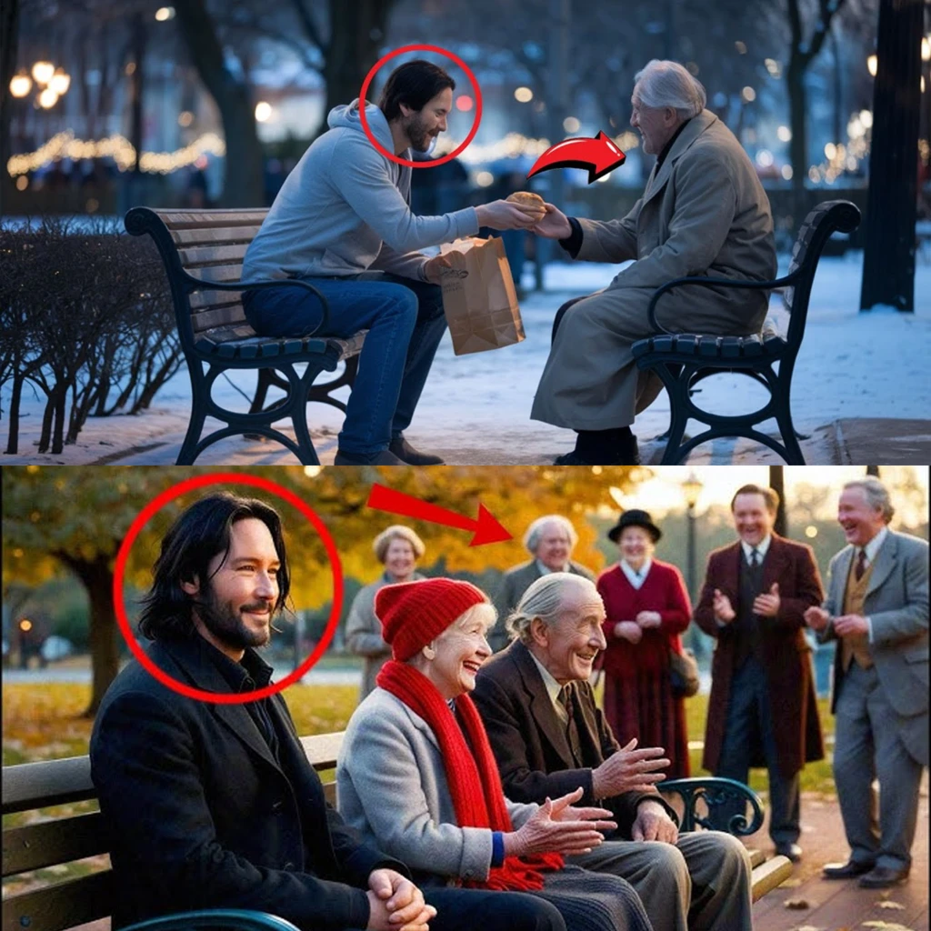 He Thought No One Would Notice Him on Christmas — Until Keanu Reeves ...