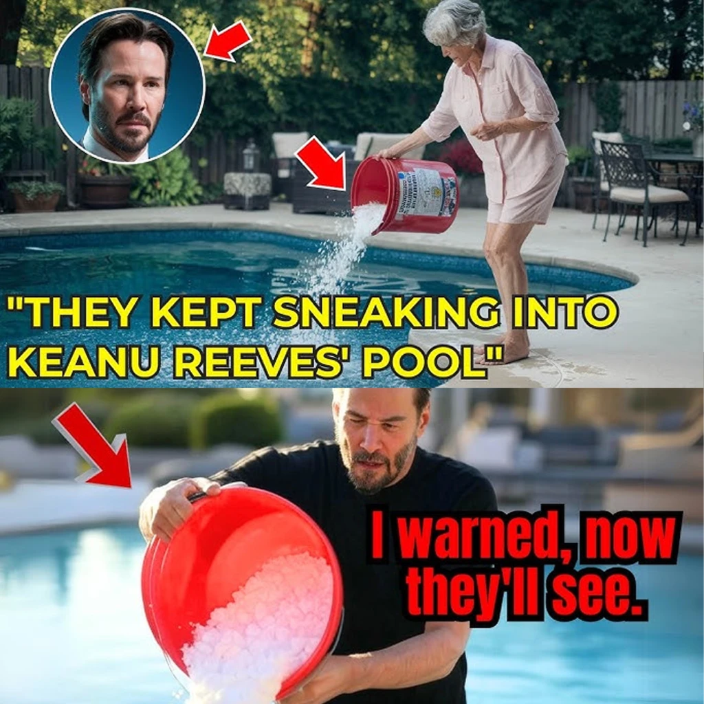 They kept sneaking into his pool... until Keanu Reeves made sure they ...