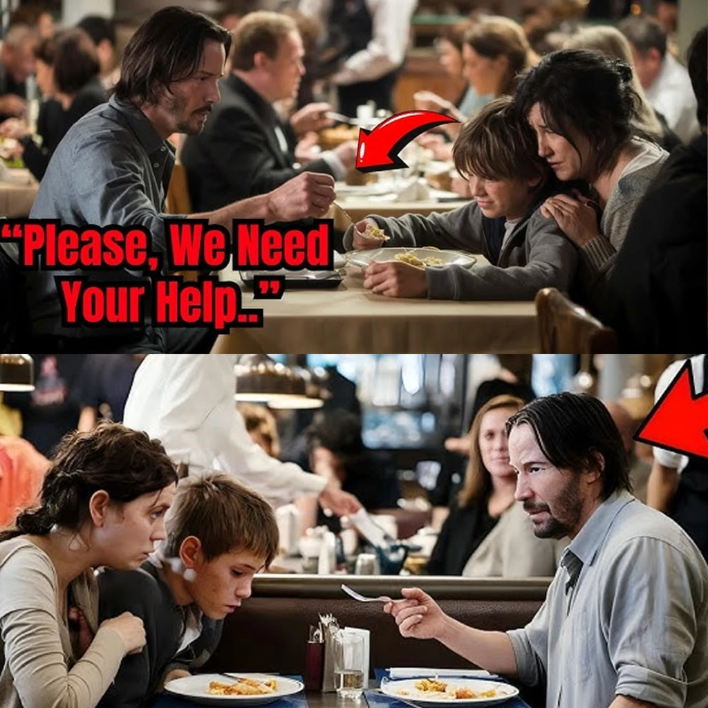Single Mom Struggles to Make Lunch for Her Kids – Shocked that Keanu ...
