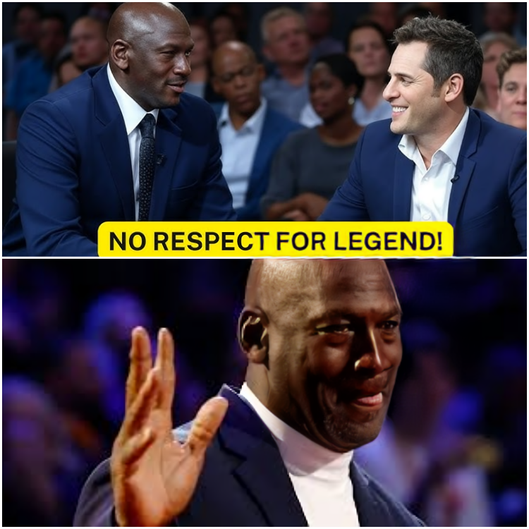 Michael Jordan, with his high IQ, responded intelligently to the talk ...
