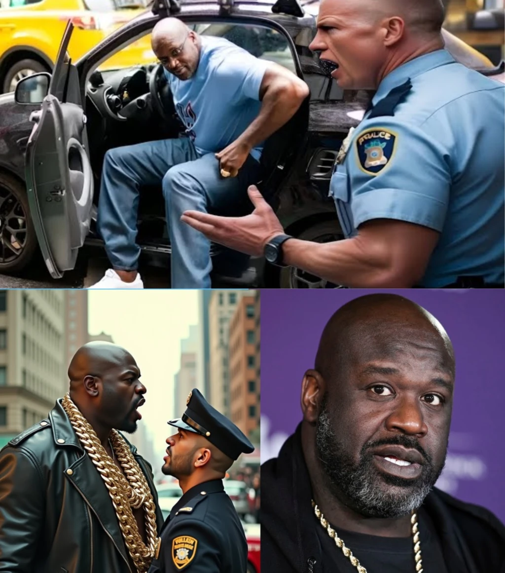 Police Officer Pulls Over Big Shaq, Then Realizes Who He's Talking To ...