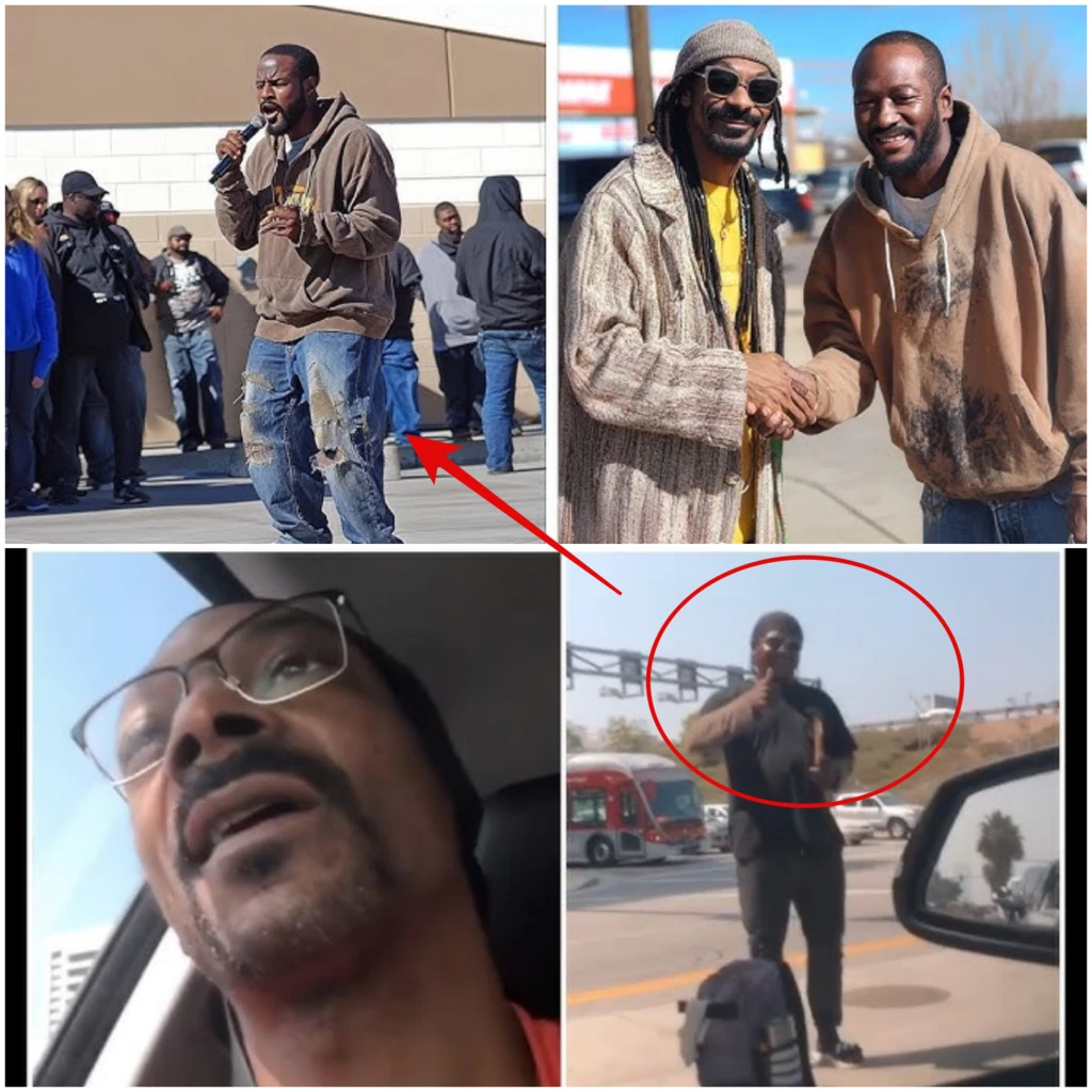 Snoop Dogg Sees Homeless Man Rapping Outside Walmart, What He Does Next ...