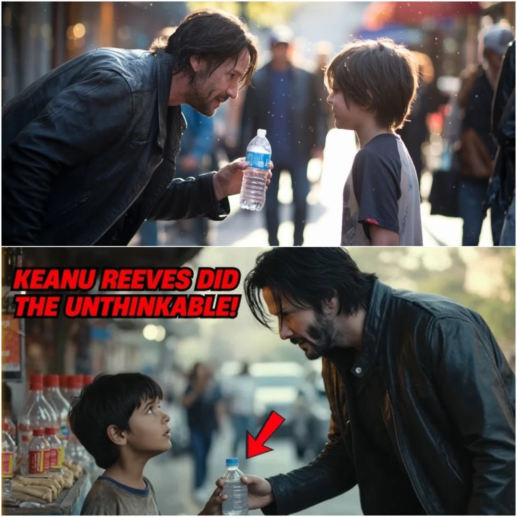 Struggling Boy Sells Water for His Sick Mom—Then Keanu Reeves Steps In ...
