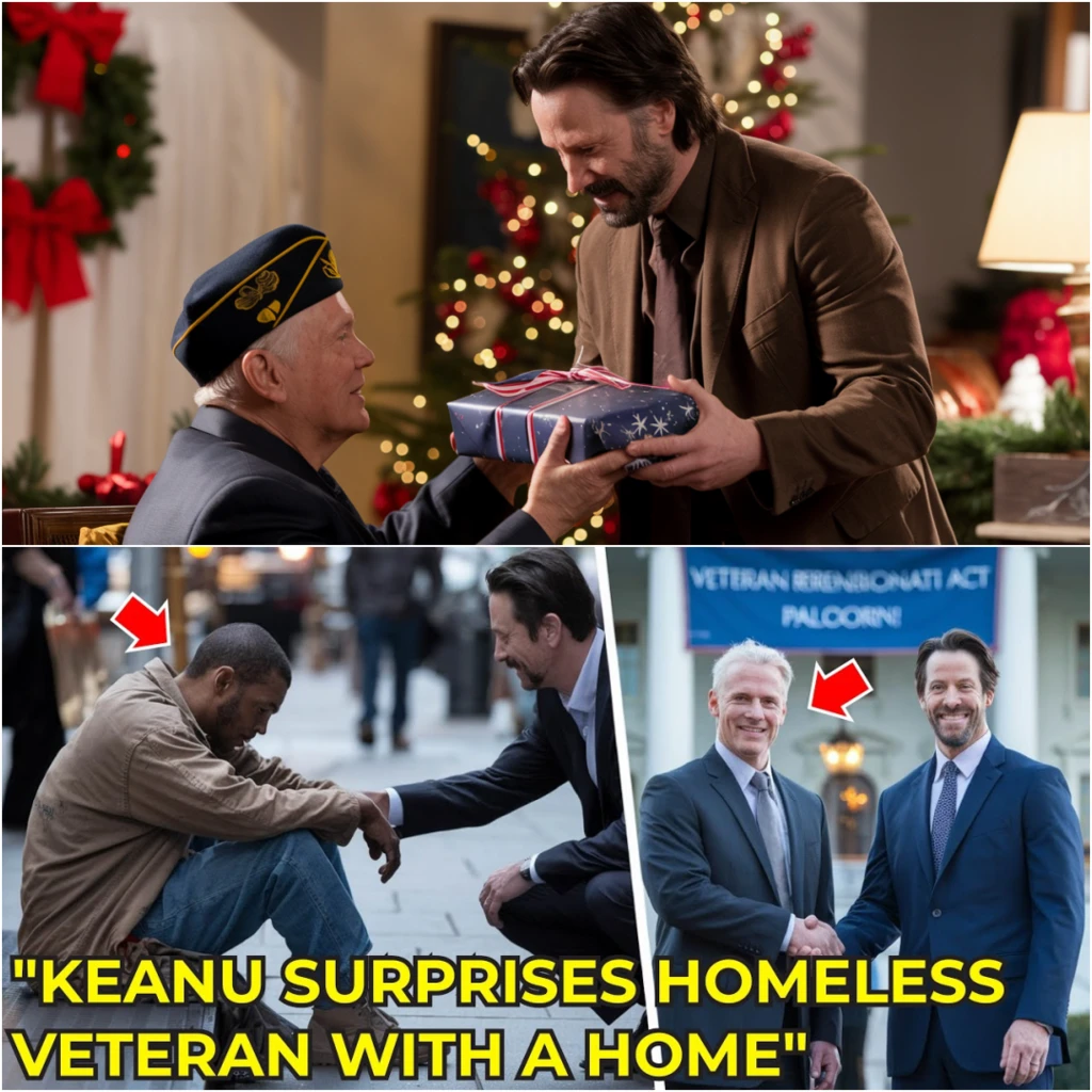 Keanu Reeves Surprises Homeless Veteran with a Home – What Happens Next ...