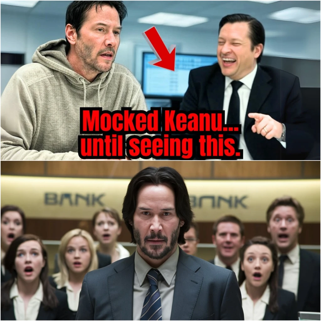 Bank Teller Mocks Keanu Reeves… Until He Sees His Million-Dollar ...