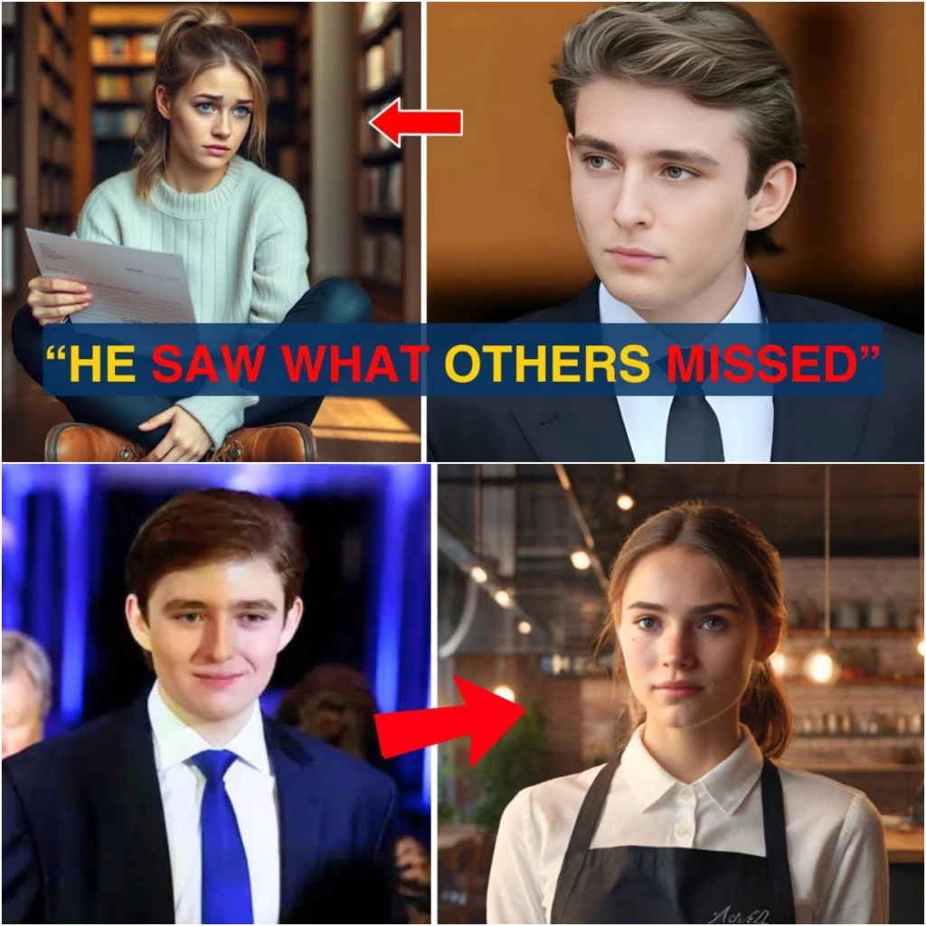 Bookstore Clerk Serves Barron Trump, Saw Note on Check—and the Hidden Message Shocked Her to ...