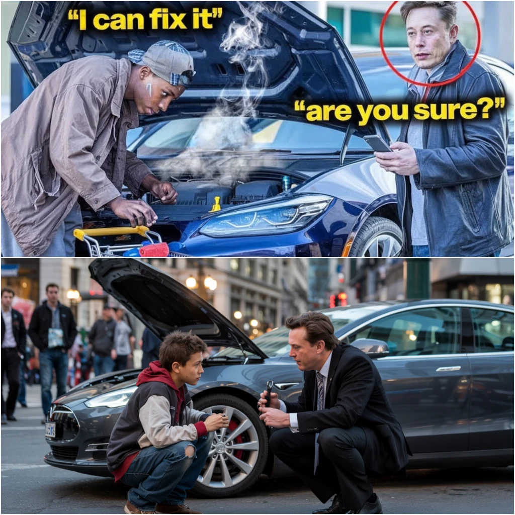 Homeless Boy HELPS Elon Musk, Next Day He Gets The Shock Of His Life ...