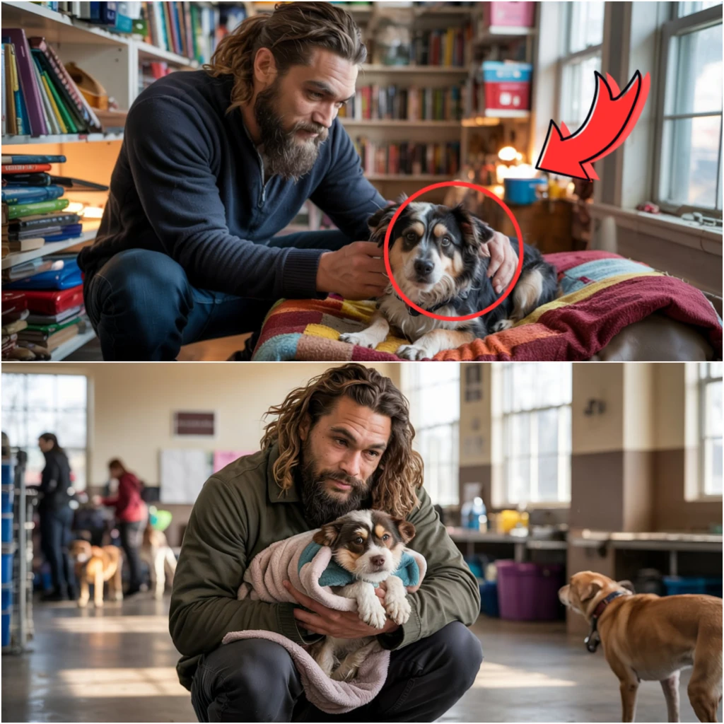Jason Momoa Adopts a Dying Shelter Dog—What Happens in His Final ...