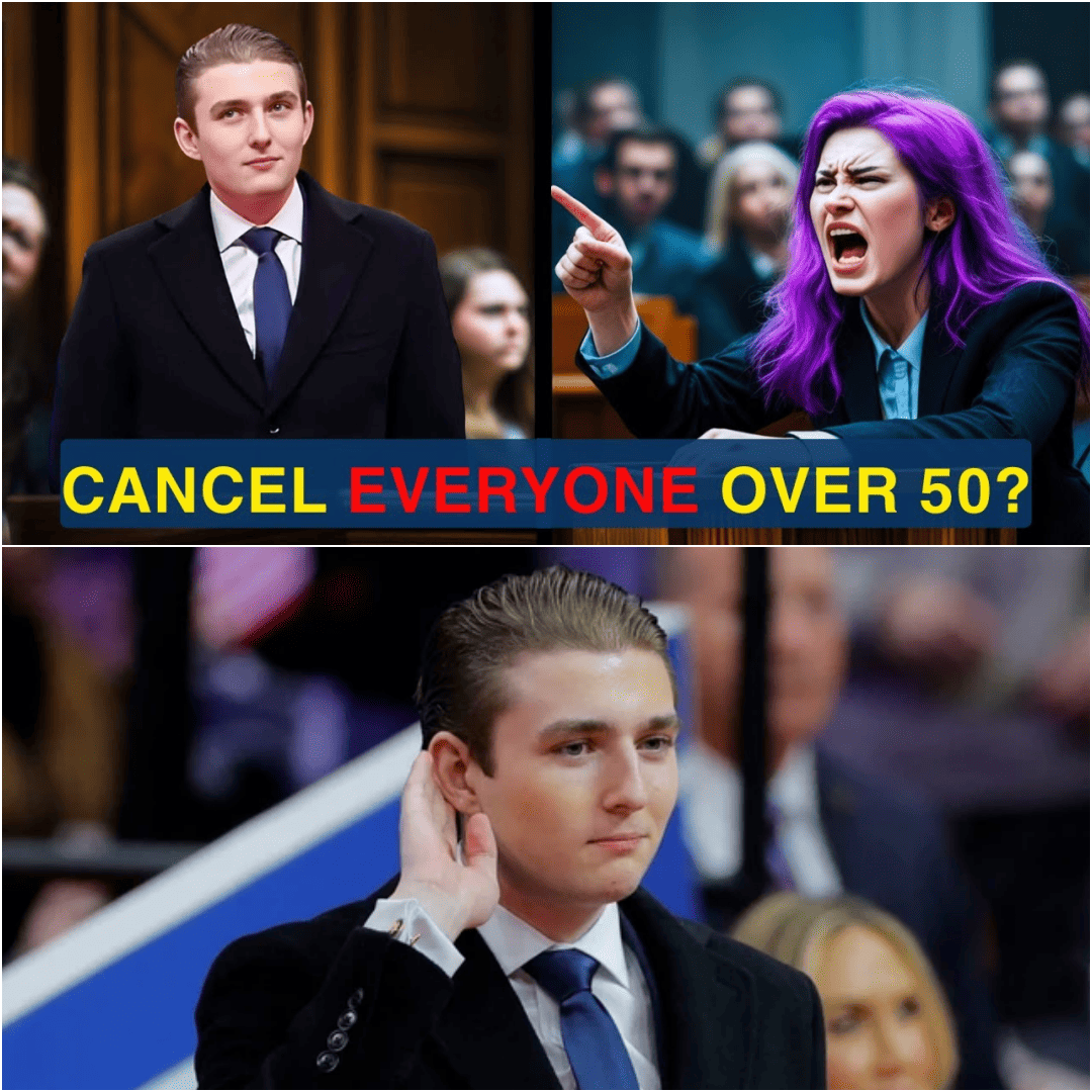 Barron Trump DESTROYS Liberal Student in Powerful University Debate ...