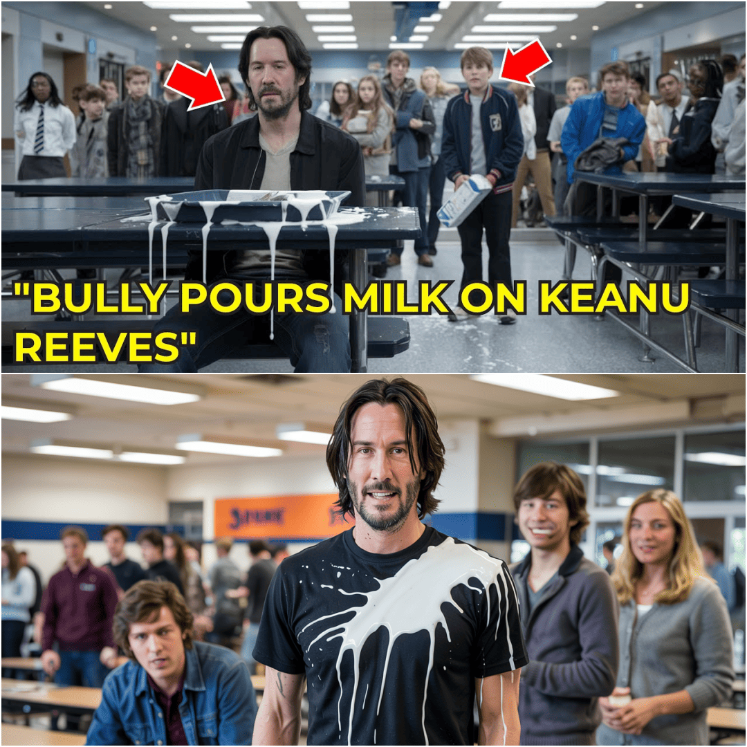 Bully Pours Milk on Keanu Reeves—What He Did Next Left the Whole School ...