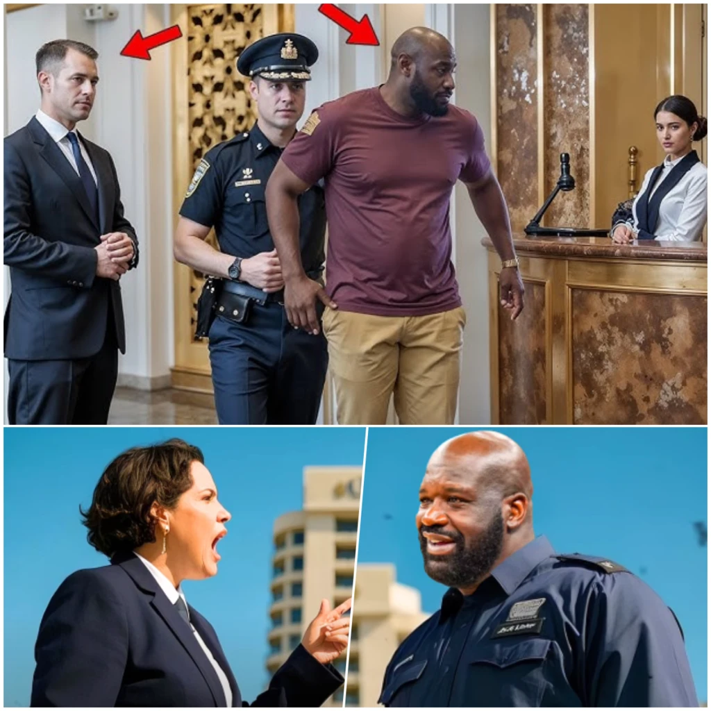 Big Shaq Pretends to Be a Security Guard at His Hotel – The Shocking ...