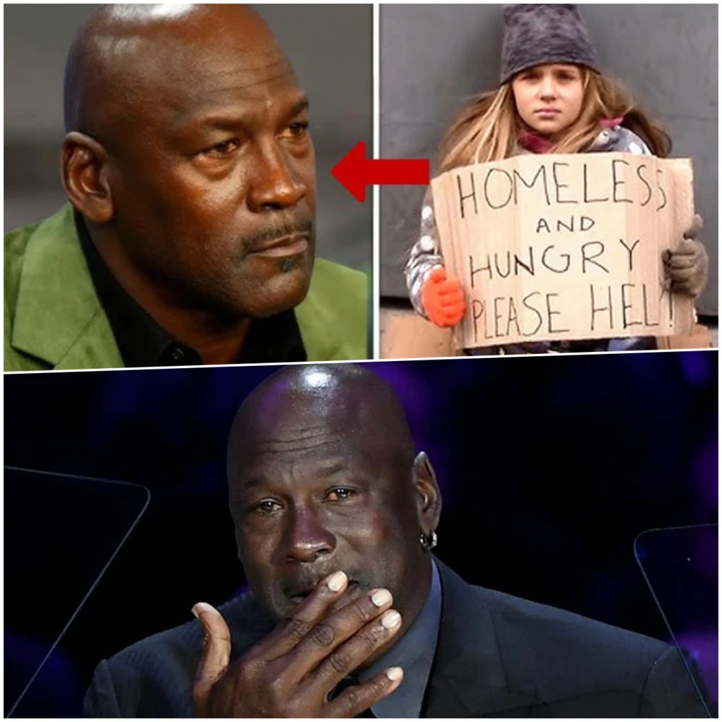 Homeless Girl Asks Michael Jordan for Food – His Heartwarming Response ...