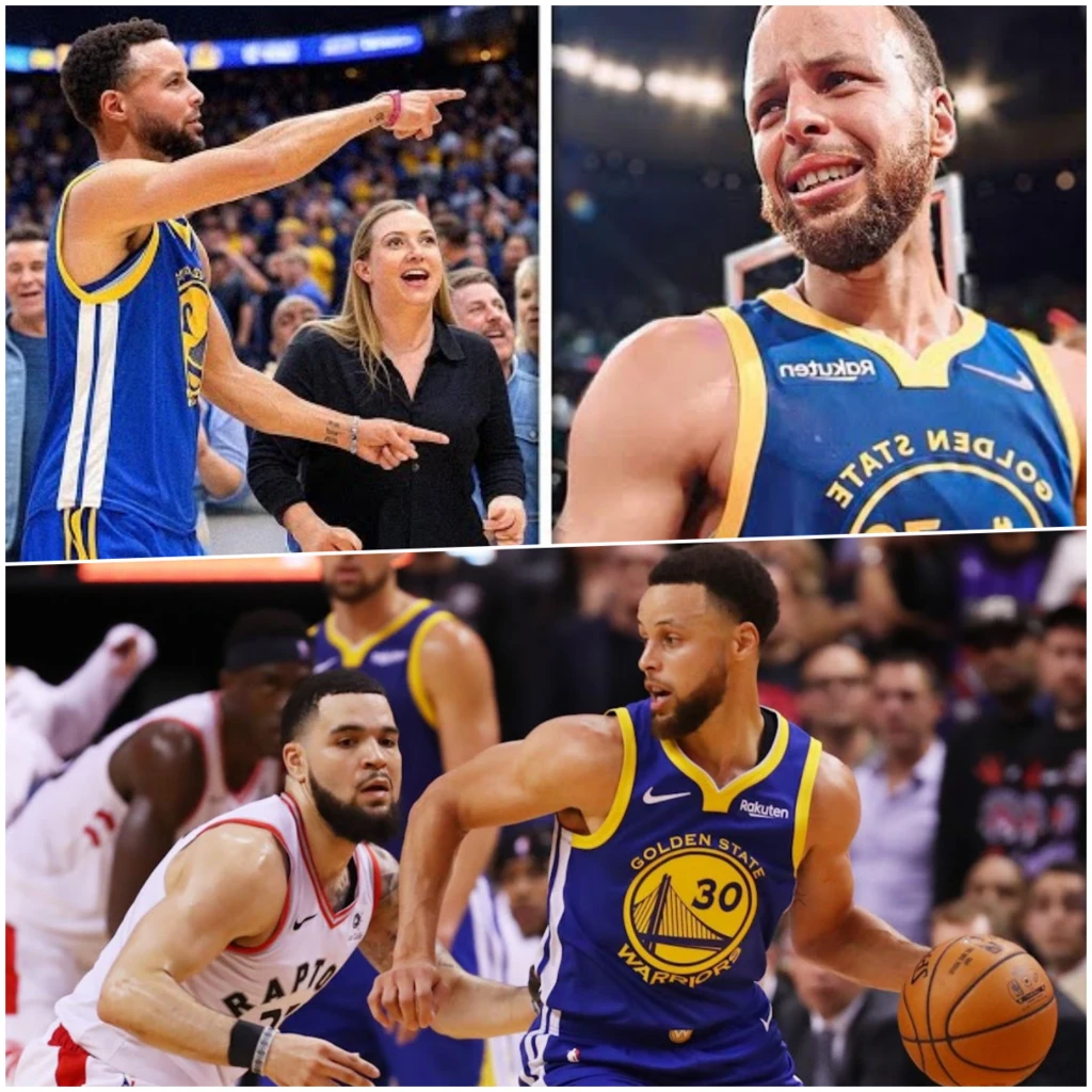 Stephen Curry's reaction to seeing the Woman from the Past in the Crowd ...