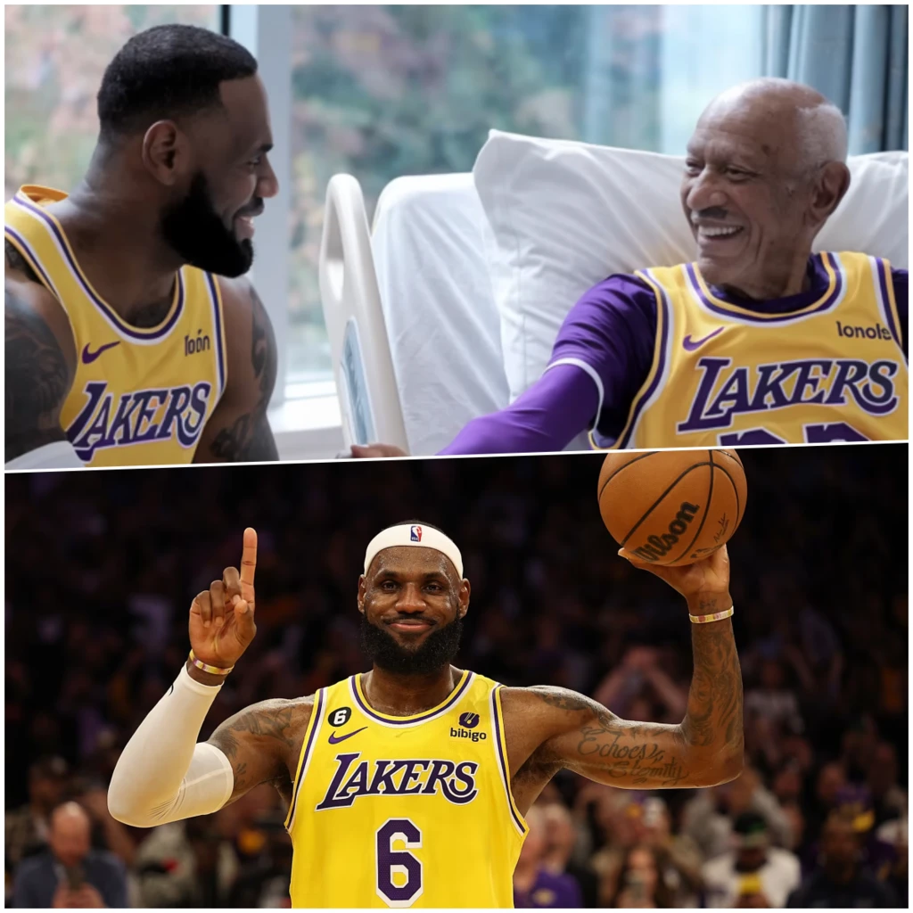 When LeBron James Learned This 80-Year-Old Fan Never Missed a Game, His ...