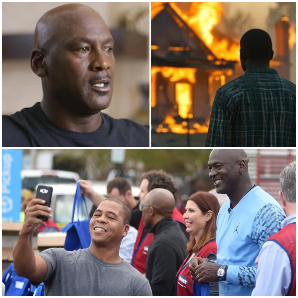 Hometown Friend of Michael Jordan Loses Everything in Fire, MJ's ...