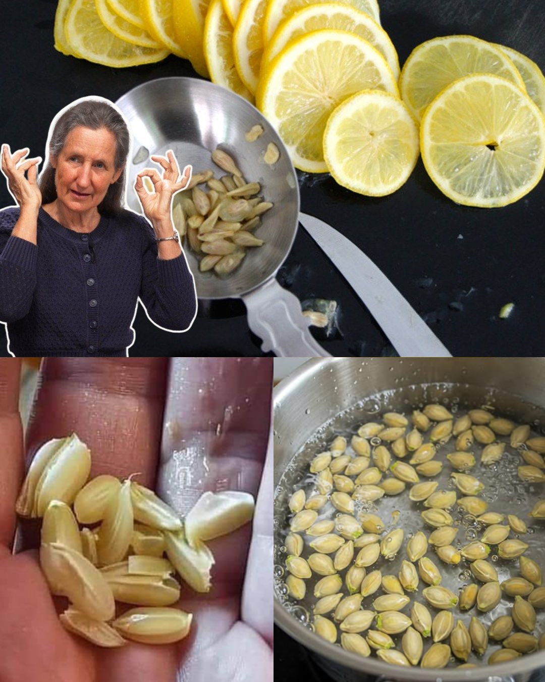 When squeezing lemons, don’t make the mistake of throwing away the ...