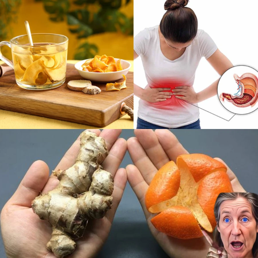 Don’t Throw Away Orange Peels! Combine Them with Ginger for a Powerful ...