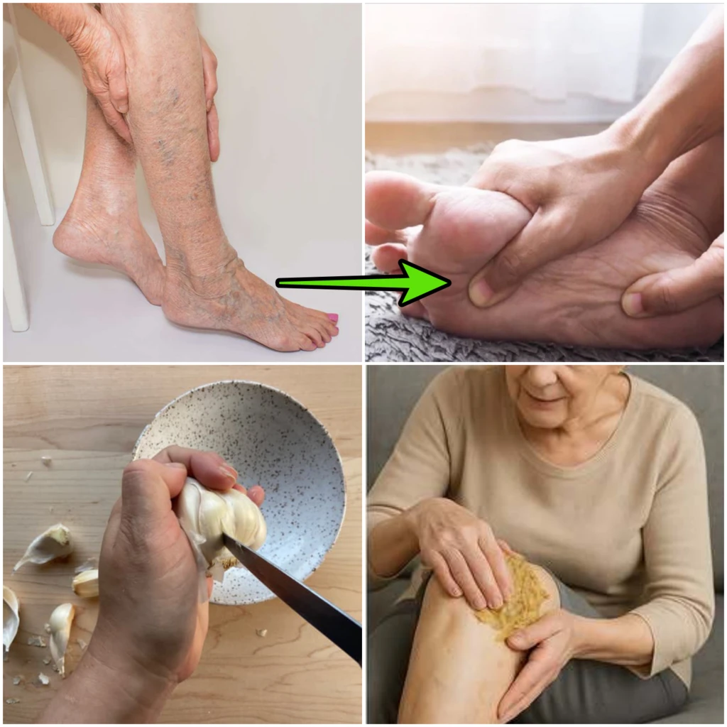 Leg pain, rheumatism, varicose veins, arthritis My mother couldn't walk because of pain🧄 Must ...