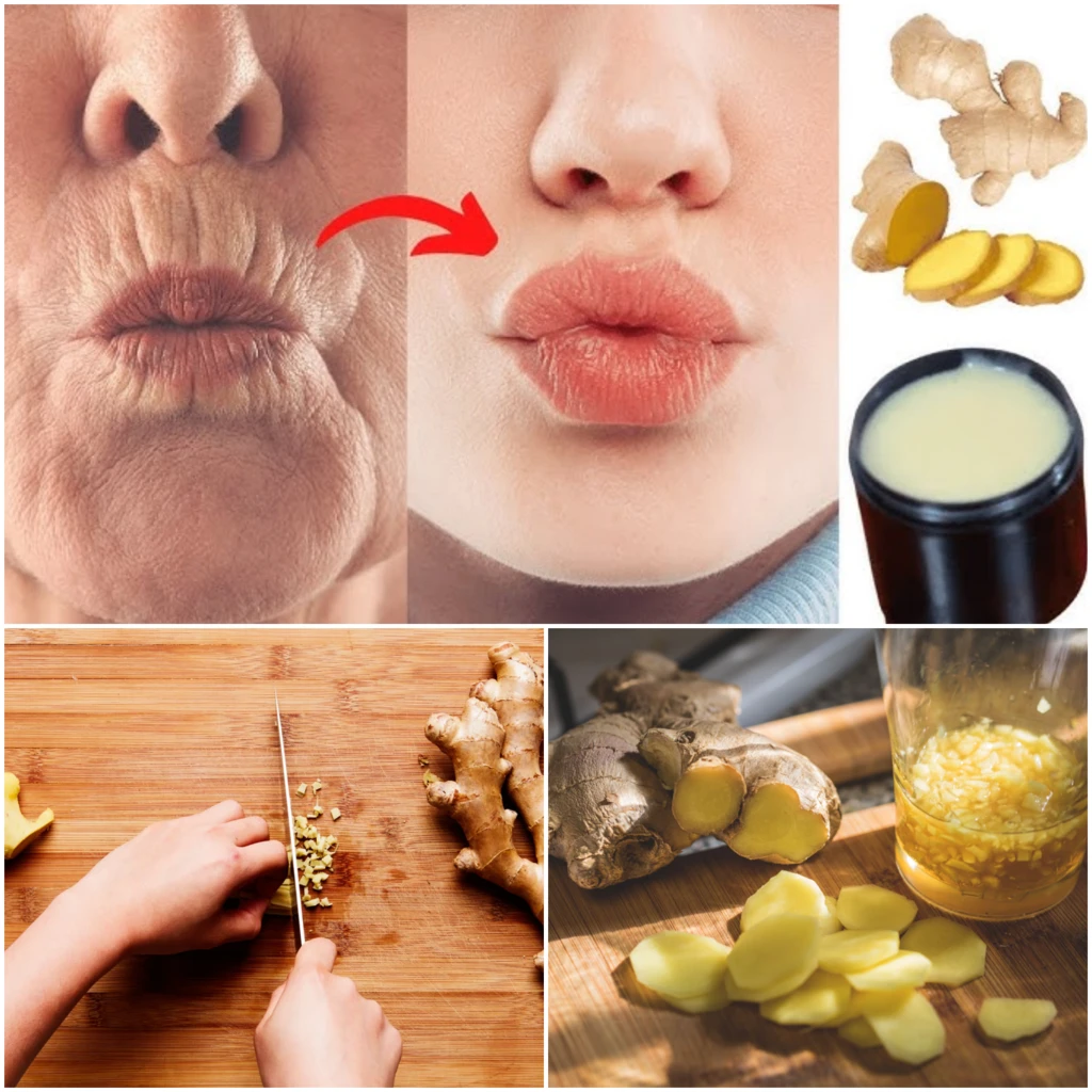 Ginger is 100 times more powerful than Botox in removing deep wrinkles ...