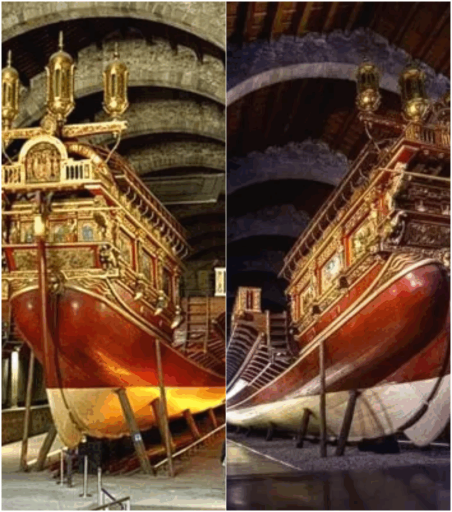The Magnificent Replica of the 1500s Spanish Galera Real in Barcelona ...
