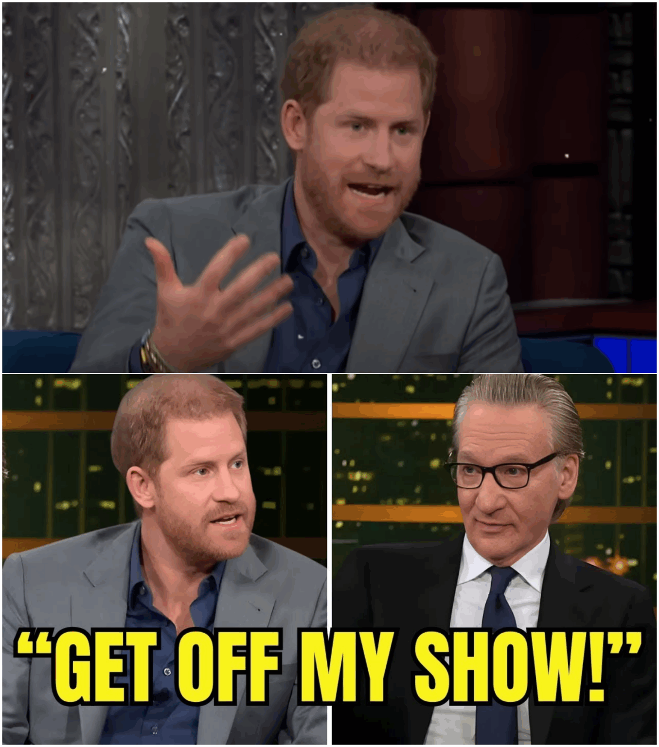 Prince Harry Storms Off Bill Maher’s Show After Heated On-Air Clash - News