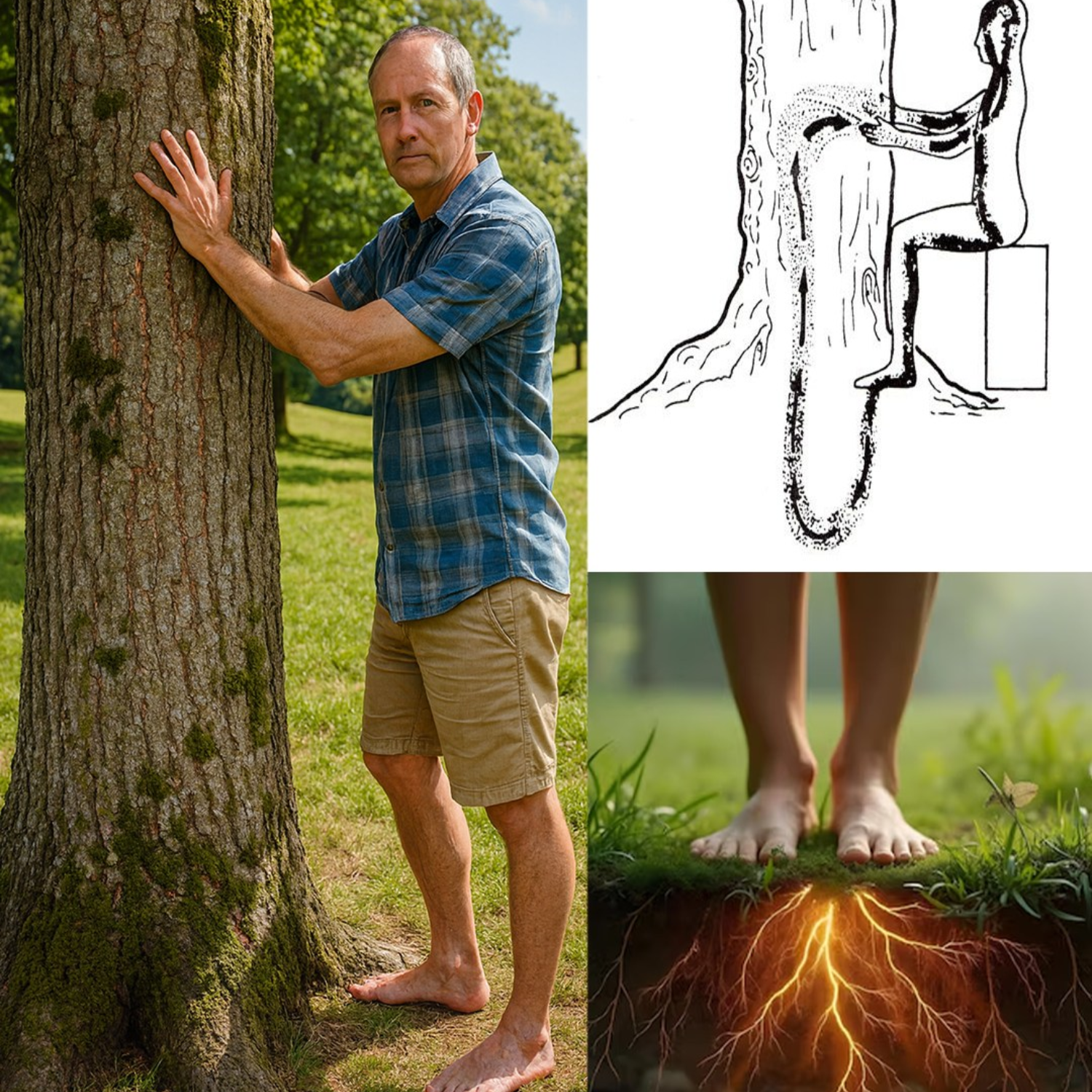 Most people don’t realize how powerful touching a tree while barefoot ...