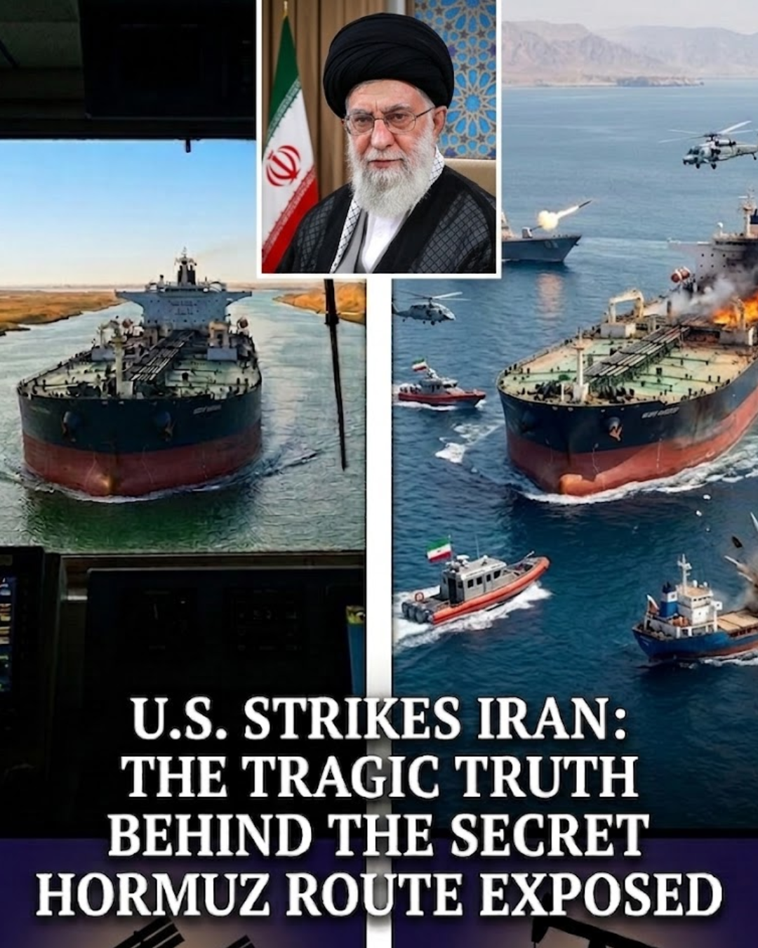 BREAKING: U.S. STRIKES Iran Hard; Secret Hormuz Route Opens; Hezbollah ...